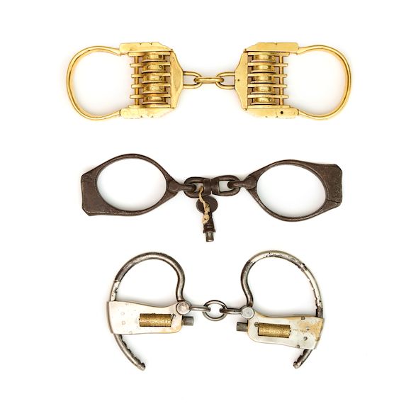 Bonhams : THOMAS L. GROSS HANDCUFF COLLECTION. Approximately 300 ...