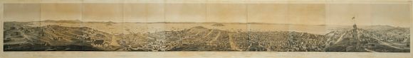 Bonhams : SAN FRANCISCO PANORAMA, 1862. GIFFORD, CHARLES BRADDOCK. San ...