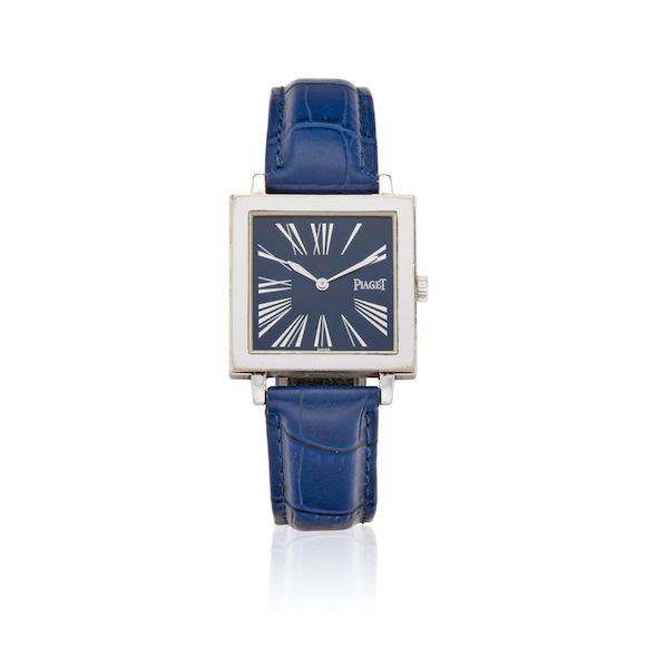 Bonhams : PIAGET. AN 18K WHITE GOLD WRISTWATCH Altiplano, Ref: 9930,