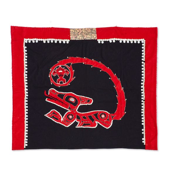 Bonhams : Northwest Coast Button Blanket