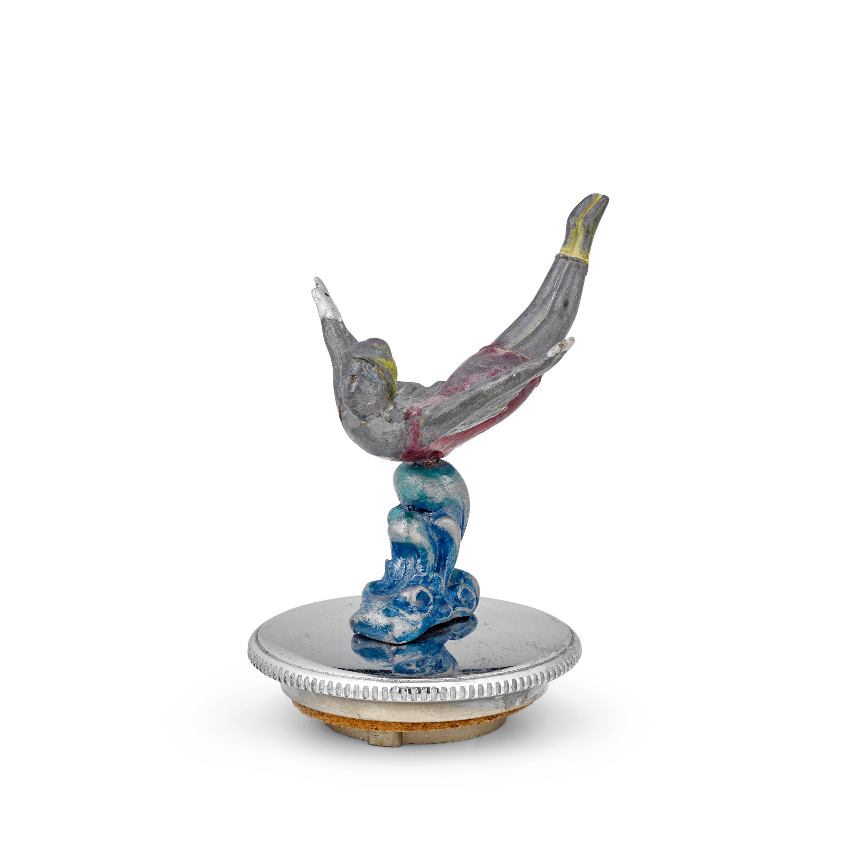 Bonhams Cars A Winged Diving Girl Mascot American 1920s