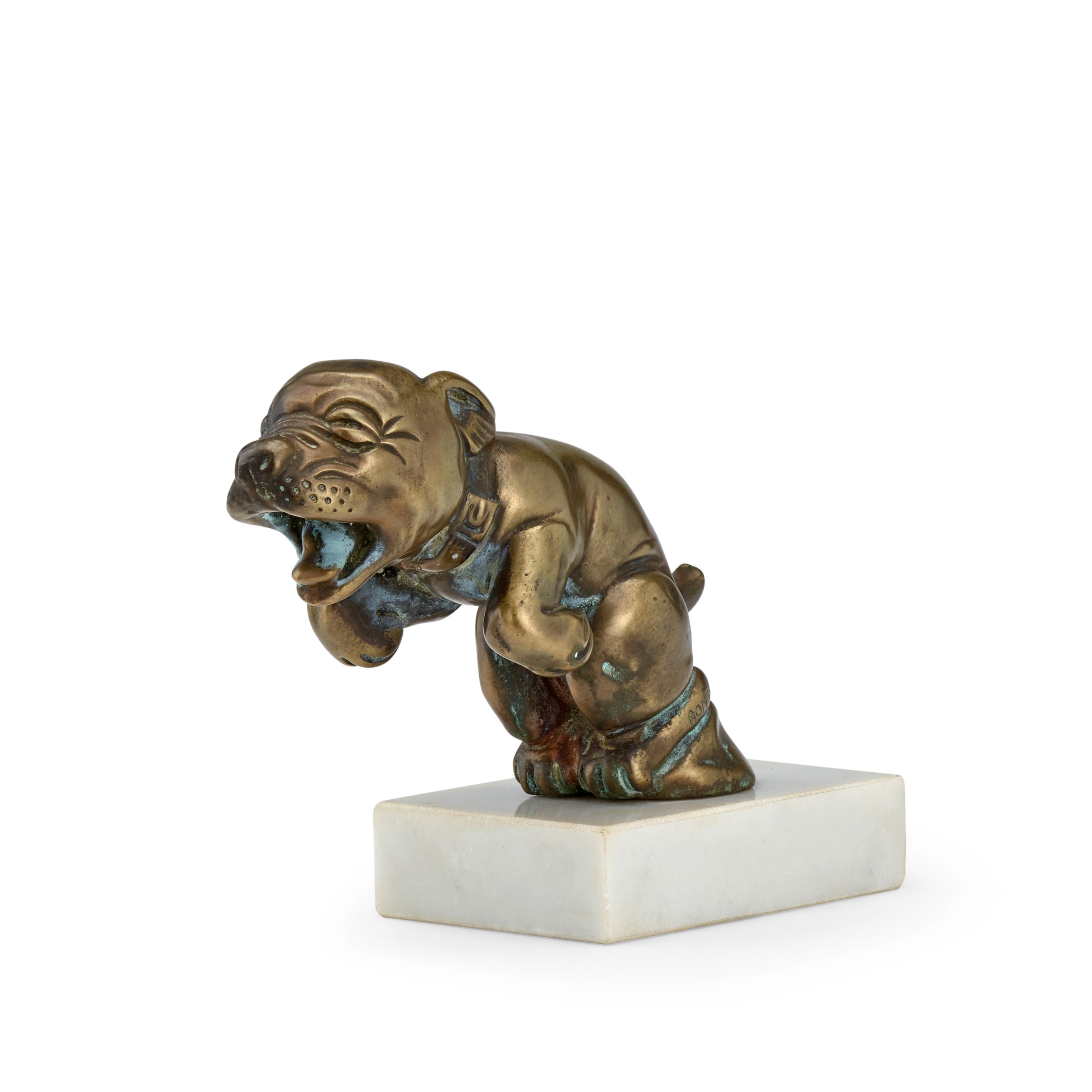 Bonhams Cars : A 'Bonzo' dog mascot by A E Lejeune after a design by ...