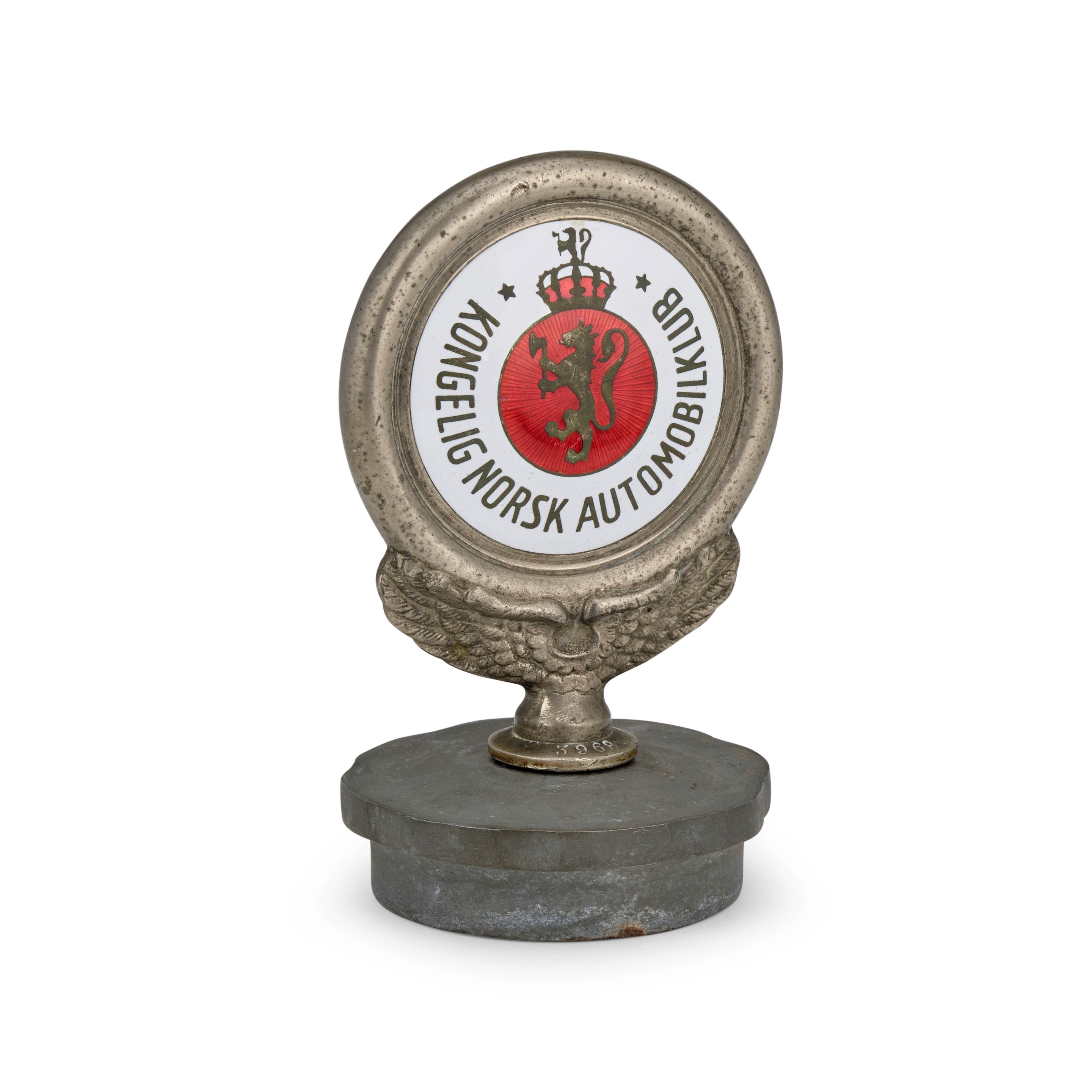 Bonhams Cars : A Kongelig Norsk Automobileklub member's mascot ...