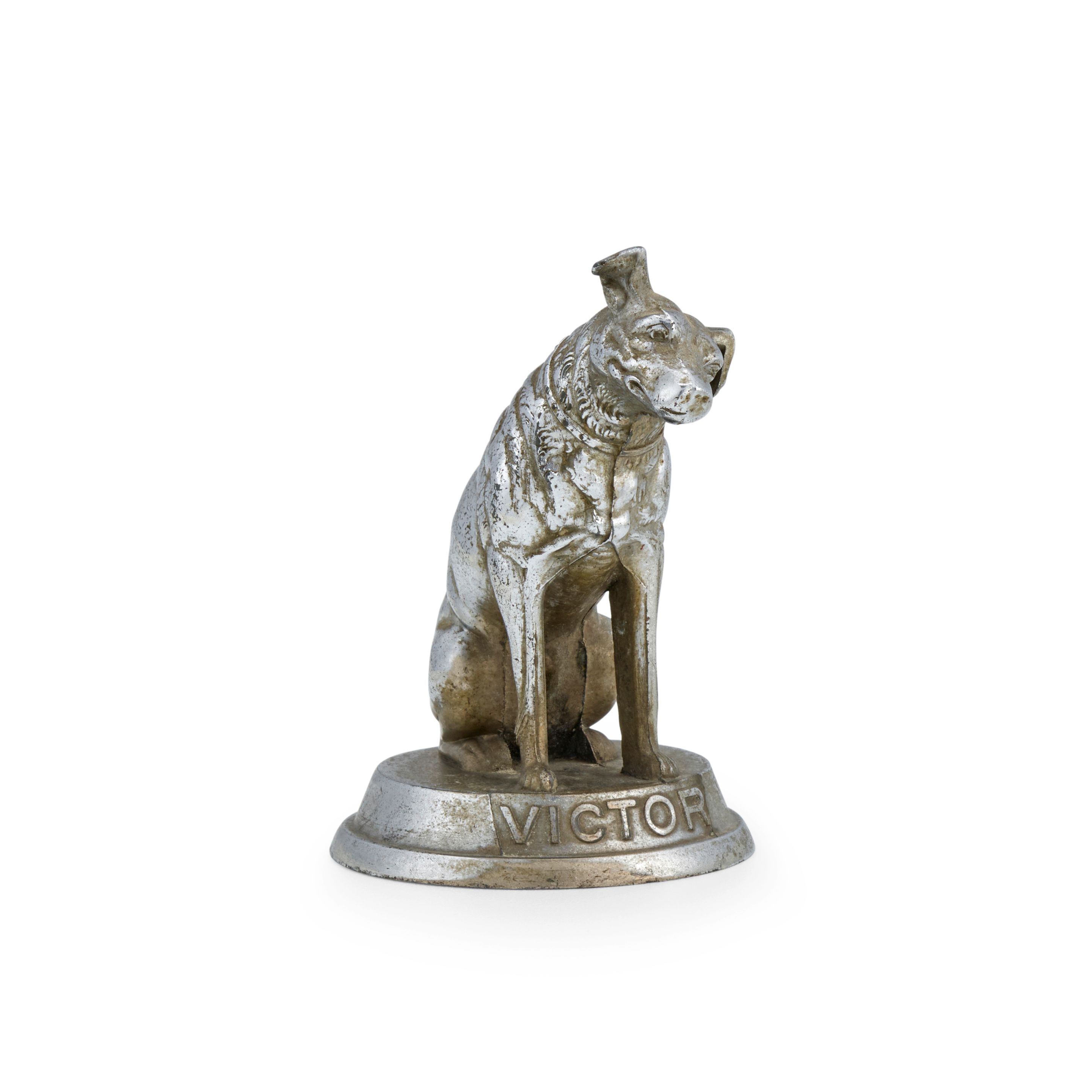 Bonhams Cars : A 'Victor' dog mascot, American, 1930s,