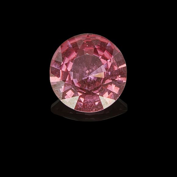 Bonhams : Deep Rose Spinel