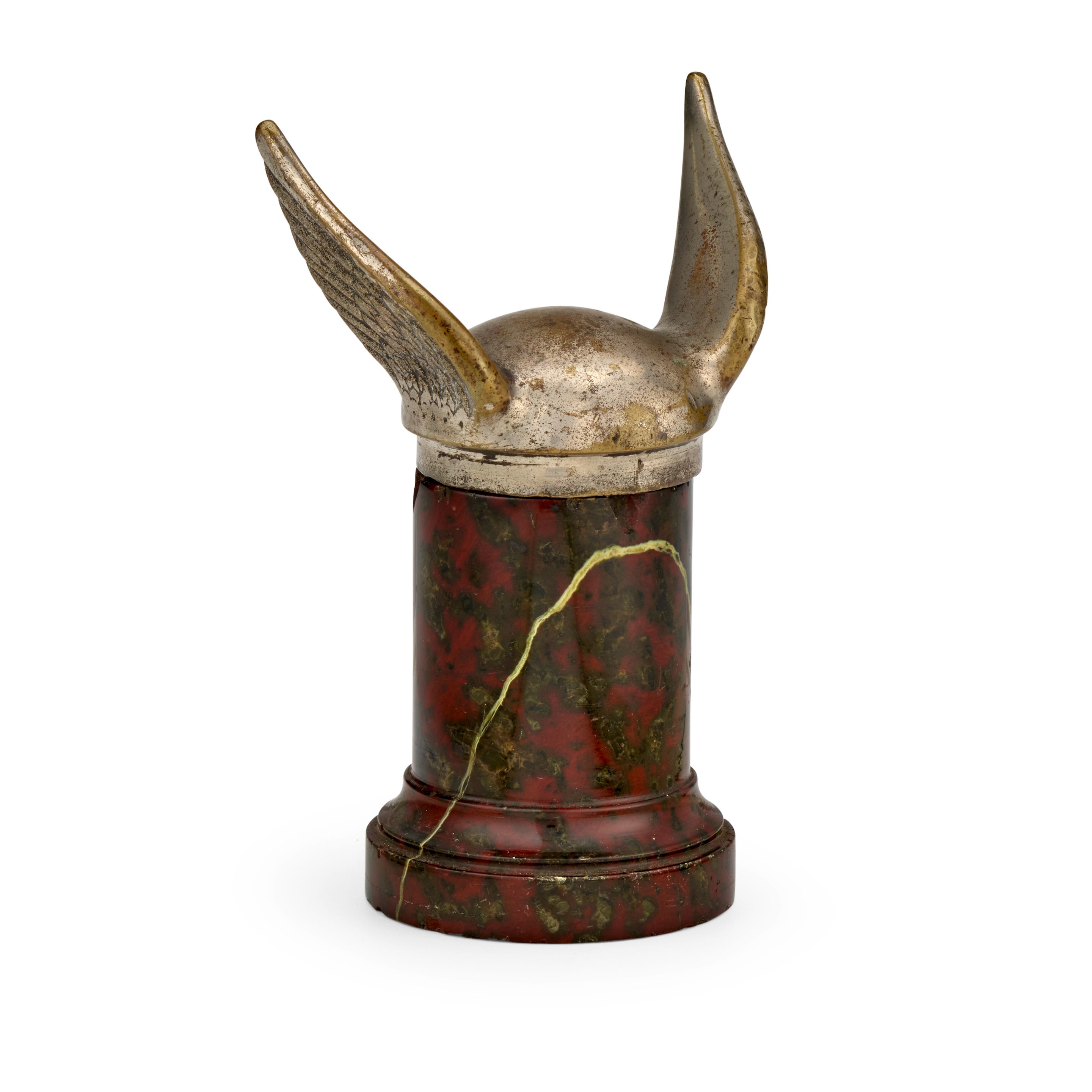 Bonhams Cars : Two Chrysler "Winged Helmet" radiator caps, American,