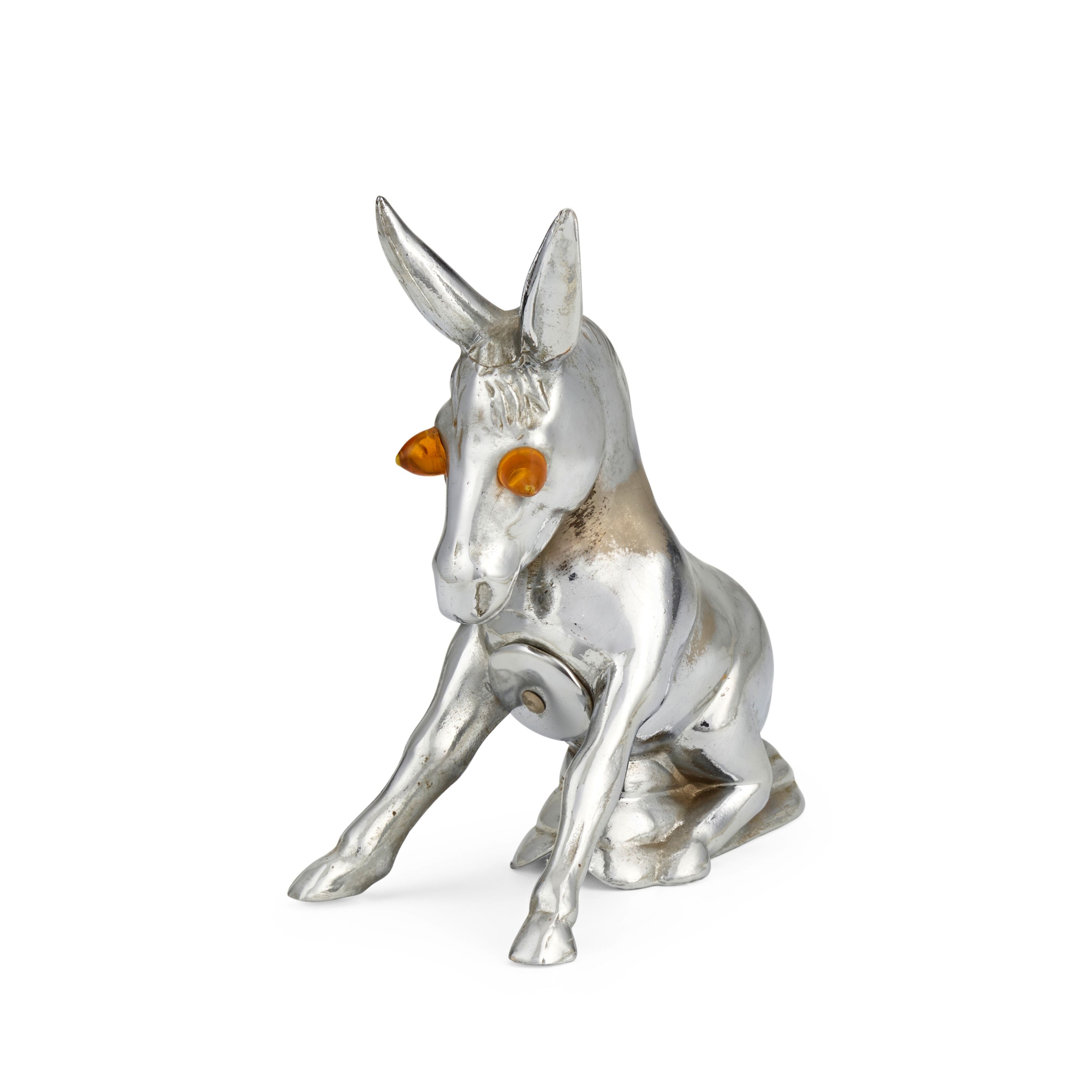 Bonhams Cars : A 'Stubborn Mule' illuminated car mascot, American, 1950s,