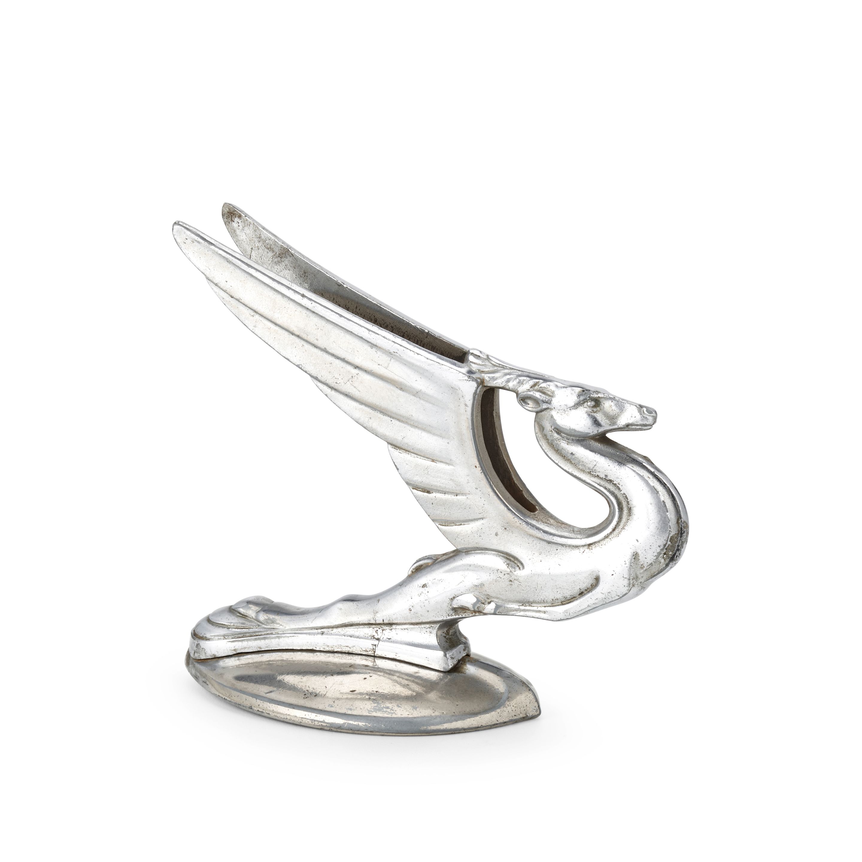 Bonhams Cars : A "Winged Gazelle" mascot, American, 1930s,