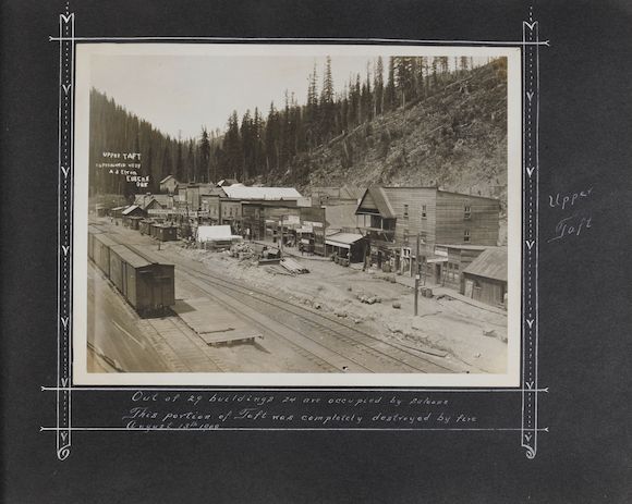 Bonhams : SPECTACULAR ALBUM OF PHOTOGRAPHS OF RAILROAD CONSTRUCTION AT ...
