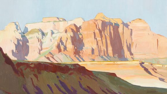 Bonhams : Ray Roberts (born 1954) Zion 30 x 36in framed 38 x 44in