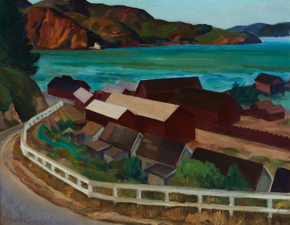 Bonhams : Raymond S. Boynton (1883-1951) Mine Station, Fort Winfield ...