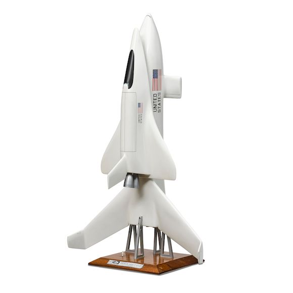 Bonhams : EARLY SPACE SHUTTLE MODEL SPACE SHUTTLE RUNNER-UP. Space ...
