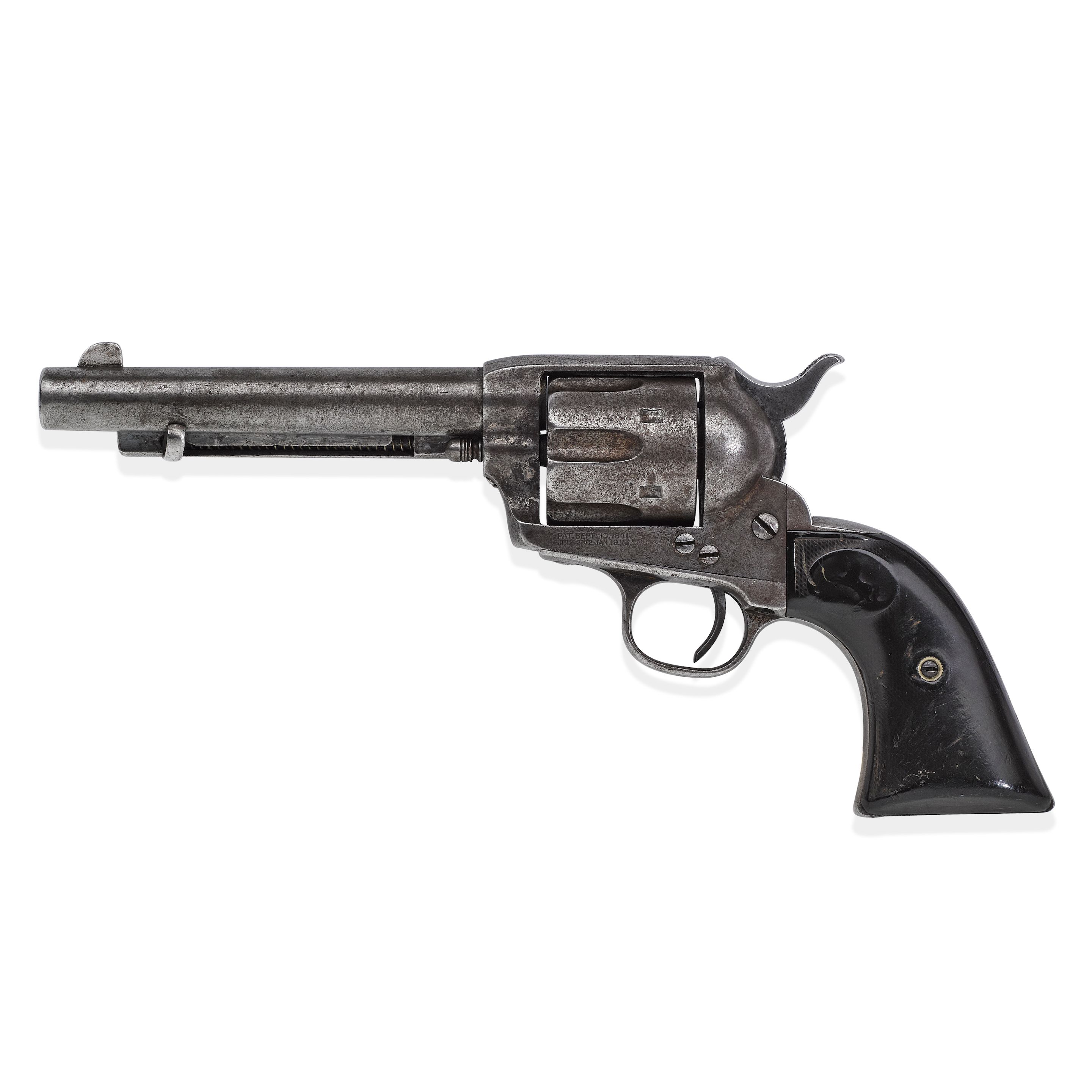 Bonhams : JOHN SELMAN'S COLT SINGLE ACTION ARMY REVOLVER USED TO SHOOT ...