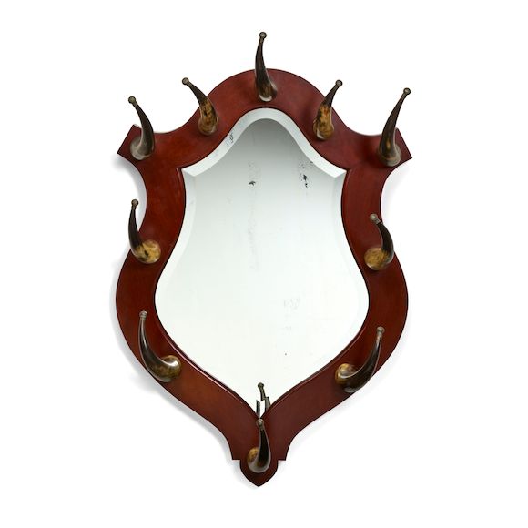 Bonhams : A Victorian Mirror/Hat Rack