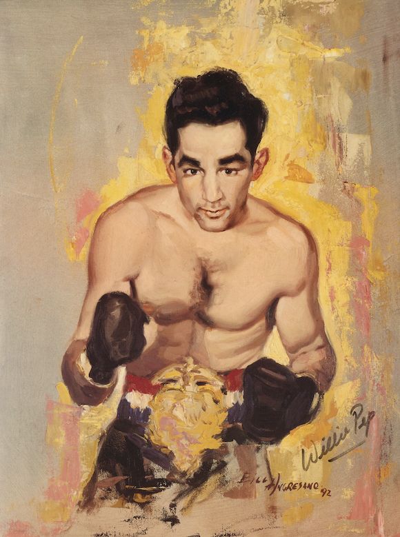 Bonhams : A GROUP OF 3 WILLIE PEP PORTRAITS