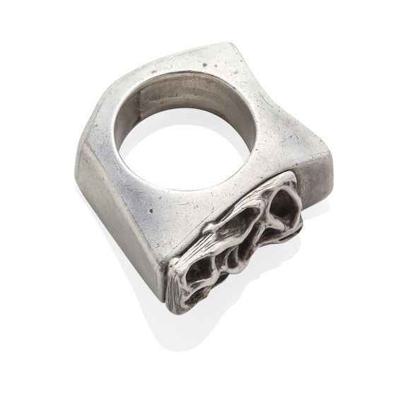 Bonhams : A SILVER RING, ART SMITH