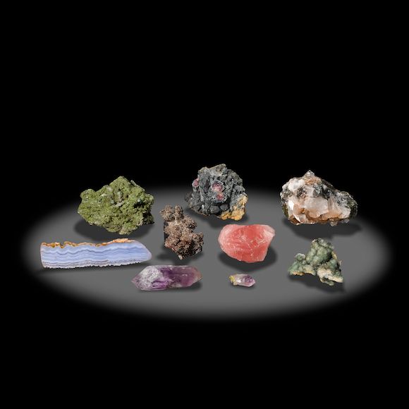 Bonhams : Nine Namibian Minerals