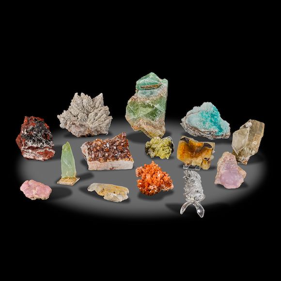 Bonhams : Fourteen Mexican Minerals