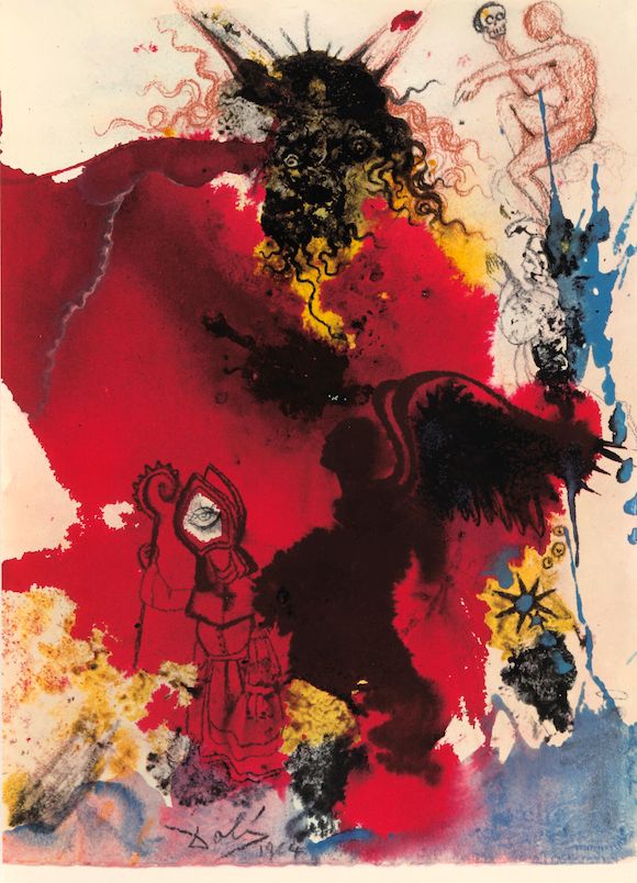 Bonhams : DALI, SALVADOR. 1904-1989. Biblia Sacra. Milan Rizzoli, 1967 ...