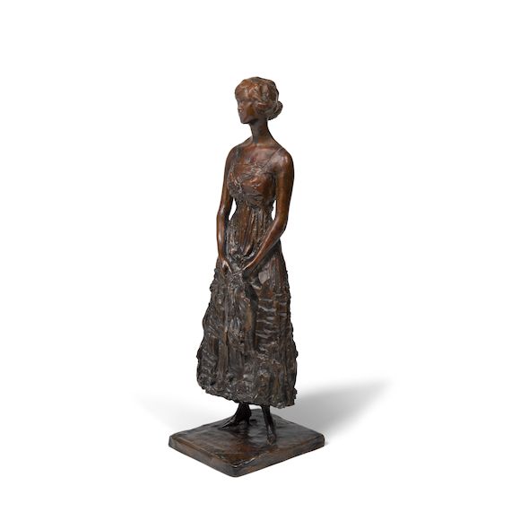 Bonhams : A Bronze portrait of Ruth Raymond Carhart Pavel Troubetskoy ...
