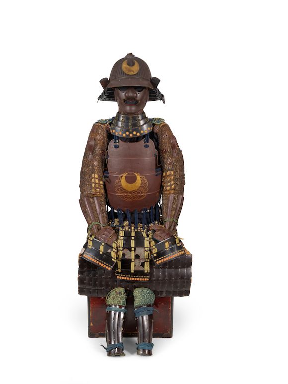 Bonhams : An armor with a russet-lacquer cuirass Edo period (1615-1868 ...