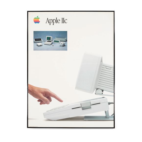Bonhams : APPLE COMPUTER INC. PAIR OF DEALER'S PROMOTIONAL POSTERS FOR ...