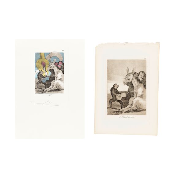 Bonhams : Salvador Dalí (1904-1989); Plate 38, from Les Caprices de ...