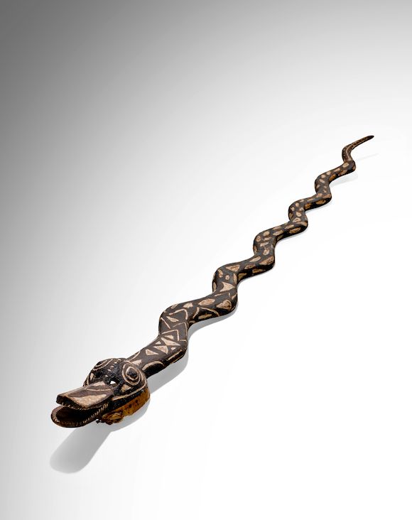 Bonhams : Nuna Snake Mask, Burkina Faso