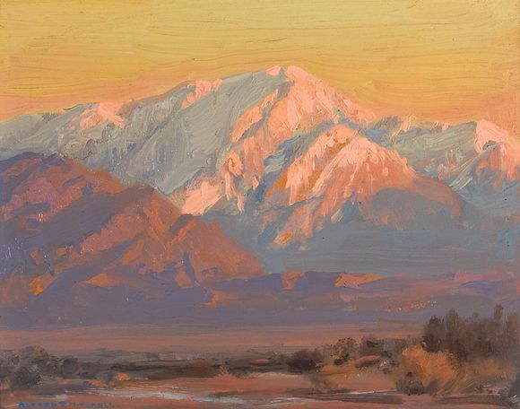 Bonhams : Alfred R. Mitchell (1888-1972) San Gorgonio, Early Morning 8 ...