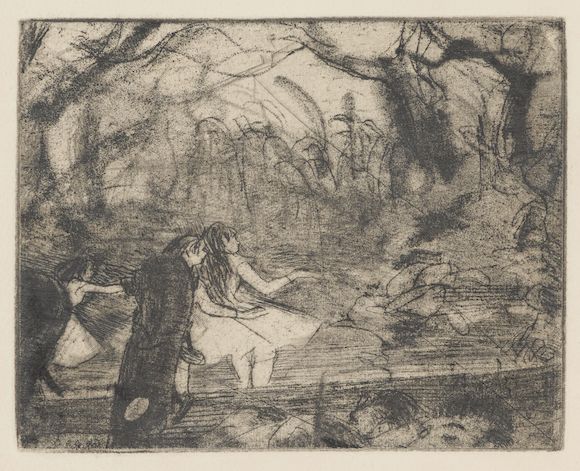 Bonhams : Edgar Degas (1834-1917); Sur la Scène;