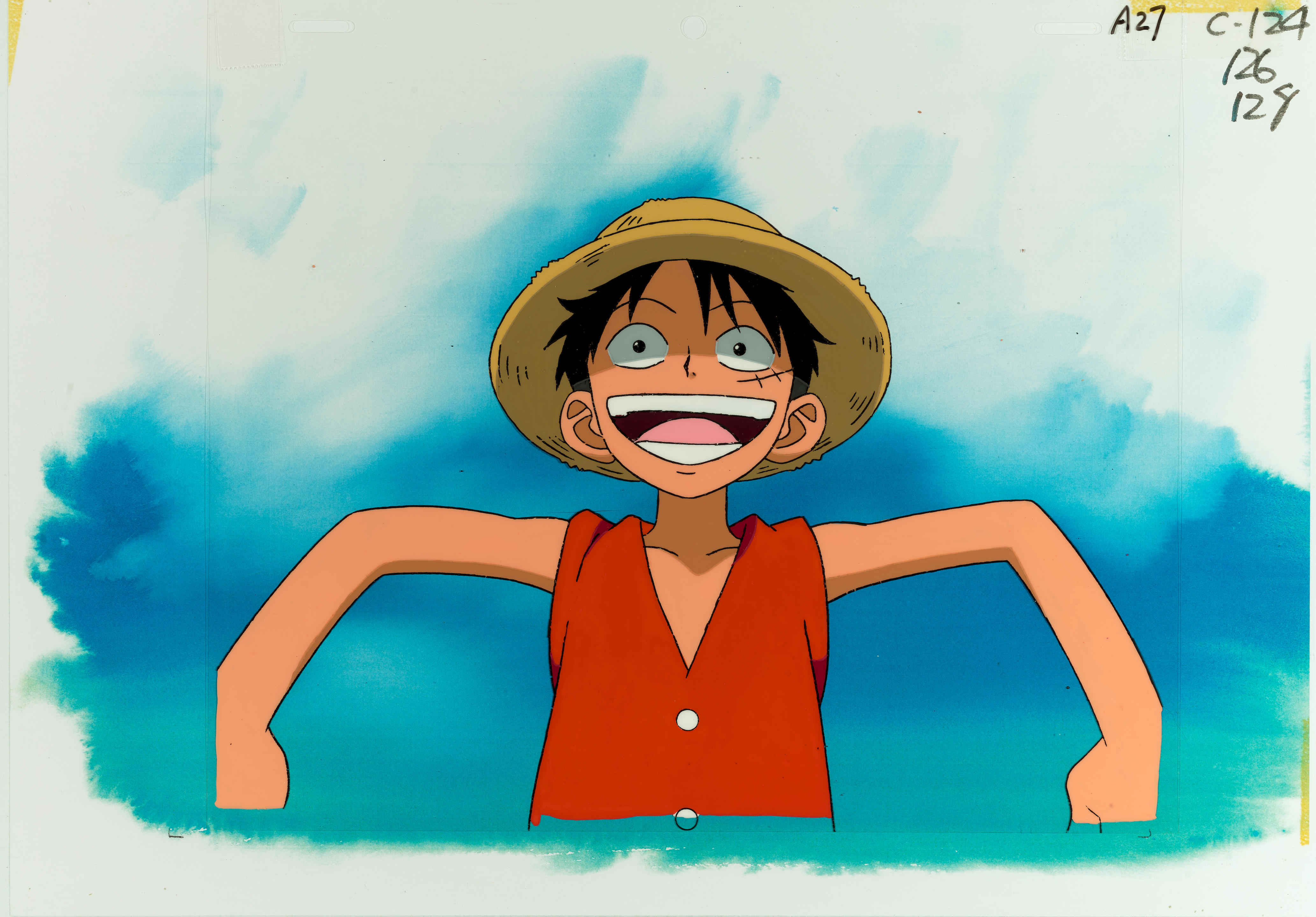 Bonhams : One Piece/Defeat the Pirate Ganzack, Monkey D. Luffy ...