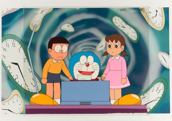 Bonhams : Doraemon, Doraemon, Nobita (Noby) & Shizuka Minamoto (Sue ...