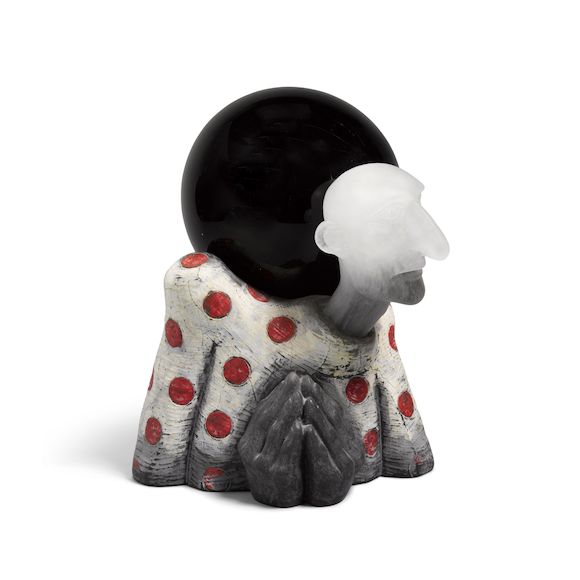 Bonhams : David Reekie (born 1947) A Slight Problem VII2002cast glass ...