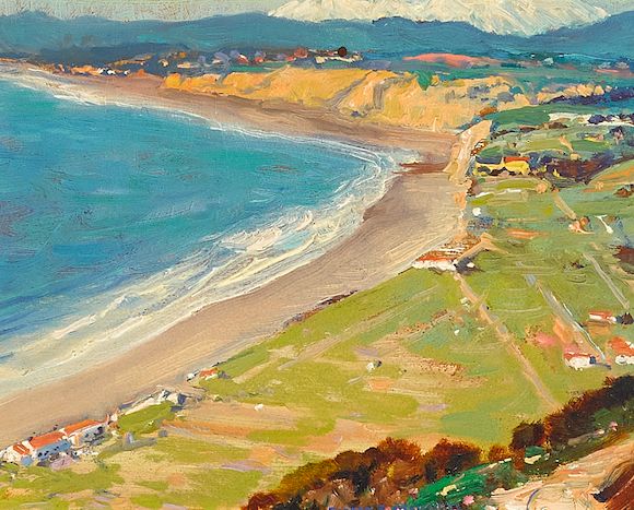 Bonhams : Alfred R. Mitchell (1888-1972) From the Heights (San Diego) 8 ...