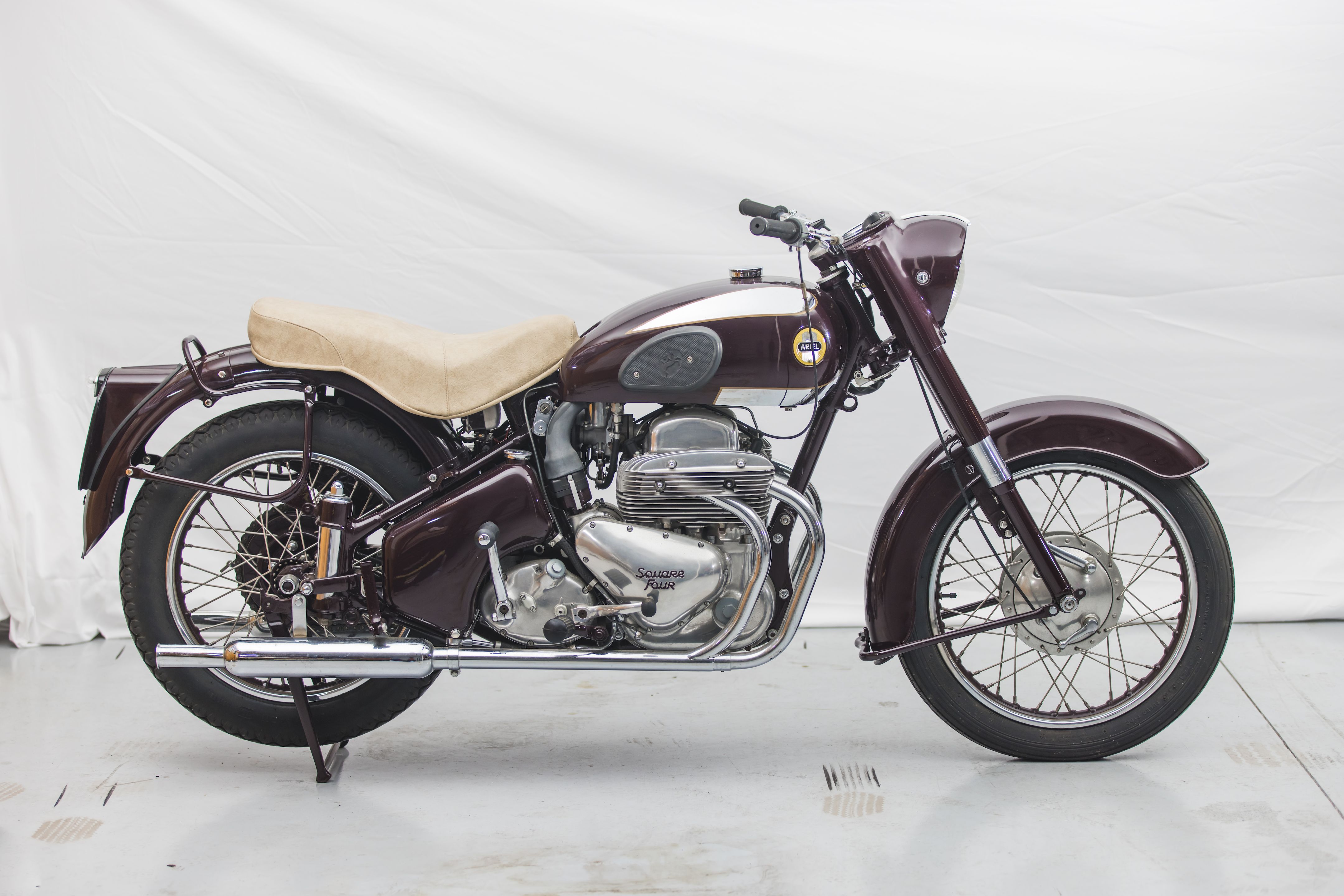 Bonhams Cars : 1957 Ariel 1,000cc Square Four MKII Frame no. GM127 ...