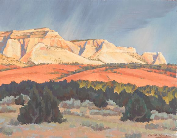 Bonhams : Edith Anne Hamlin (1902-1992) Point of Sandstone, Utah 15 3/4 ...