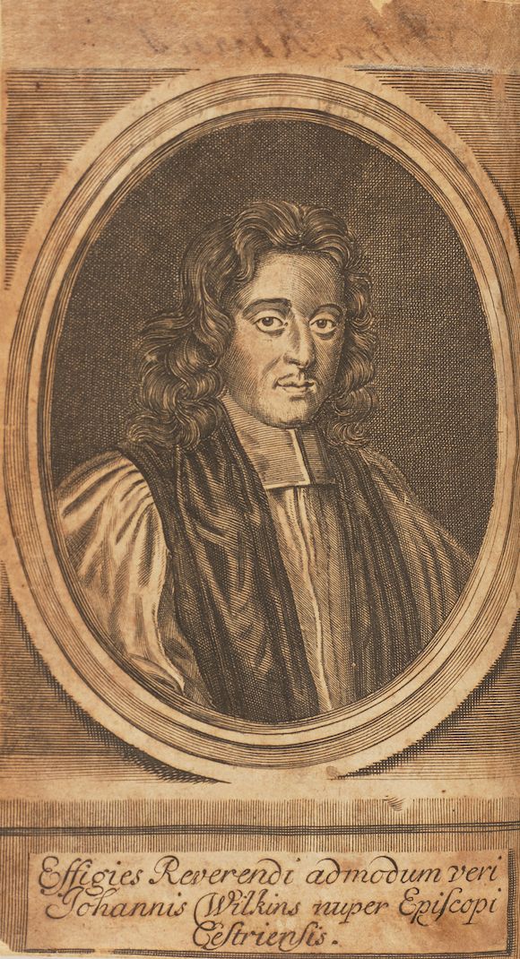 Bonhams : WILKINS, JOHN. 1614-1672. Mercury: or the Secret and Swift ...