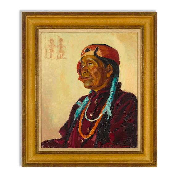 Bonhams : Mary Orwig Everett (1876-1948) Tolano - Governor of San ...