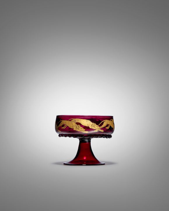 Bonhams : VITTORIO ZECCHIN (1878-1947) Transparenti Soffiato Footed ...