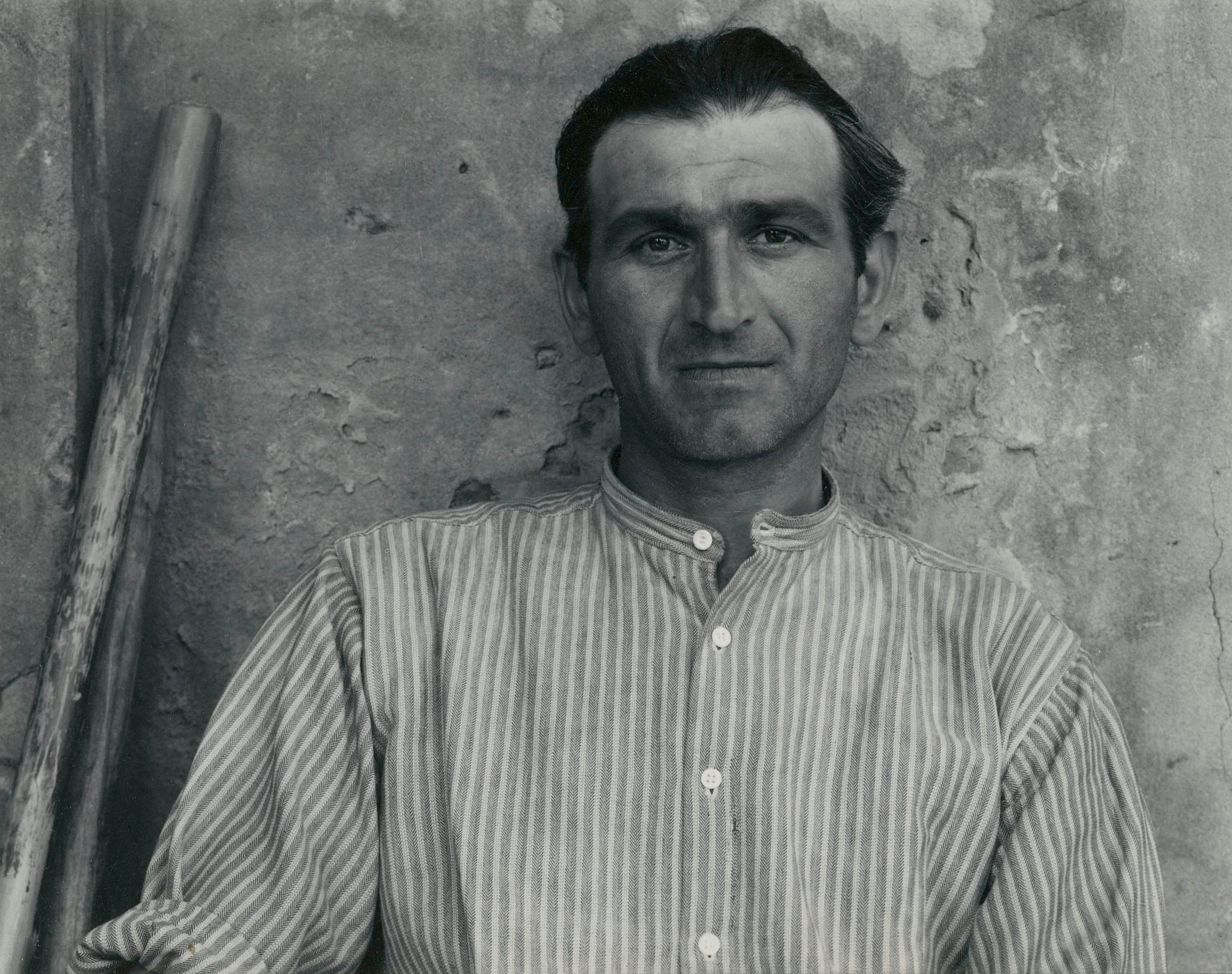 Bonhams : Paul Strand (1890-1976); Young Farmer, Luzzara, Italy;
