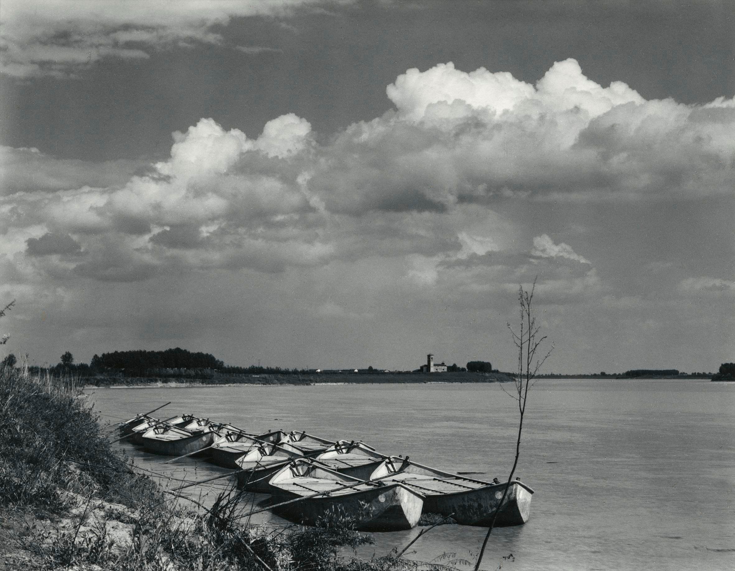 Bonhams : Paul Strand (1890-1976); River Po, Luzzara, Italy;