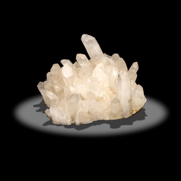 Bonhams : Rock Crystal Quartz Cluster