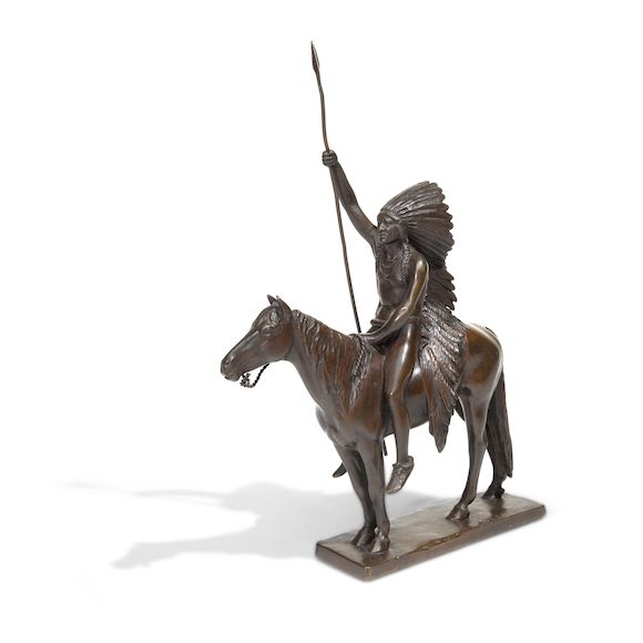 Bonhams : Cyrus Edwin Dallin (1861-1944) The Signal of Peace 12 in ...