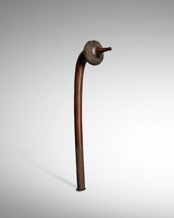 Bonhams : Beaked "Battlehammer" Club, Fiji Islands