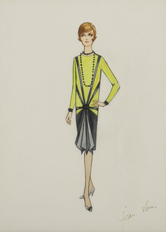 Bonhams : A Jean Louis Costume Design for Julie Andrews