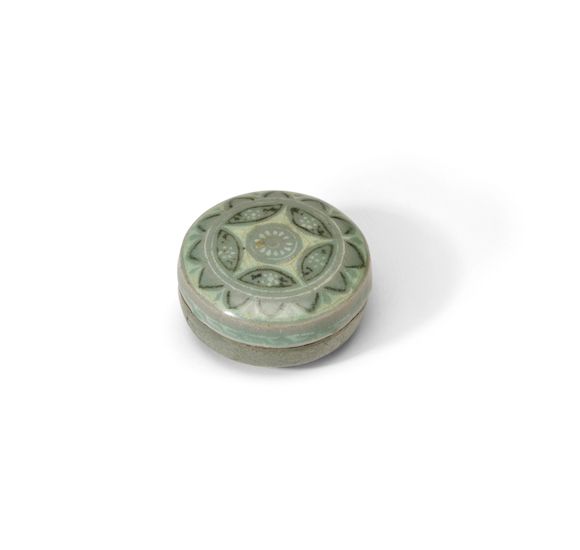 Bonhams : AN INLAID-CELADON INCENSE CONTAINER Goryeo dynasty (918-1392 ...