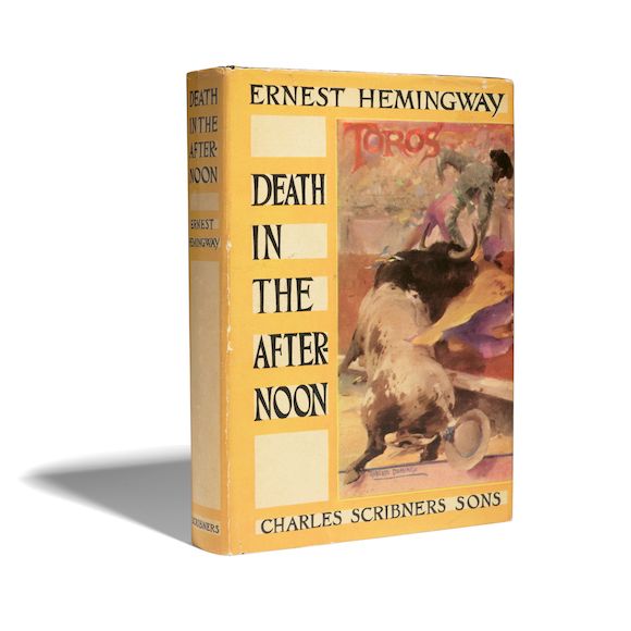 Bonhams : HEMINGWAY, ERNEST. 1899-1961. Death in the Afternoon. New ...
