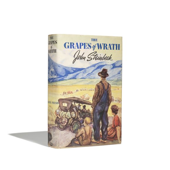 Bonhams : STEINBECK, JOHN. 1902-1968. The Grapes of Wrath. New York ...