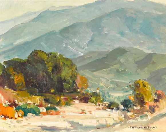Bonhams : Frederick William Becker (1888-1974) Big Tujunga Canyon ...