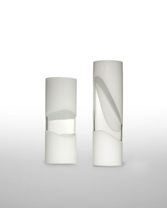 Bonhams : LUCIANO GASPARI (1913-2007) Two Vasescirca 1965for Salviati ...